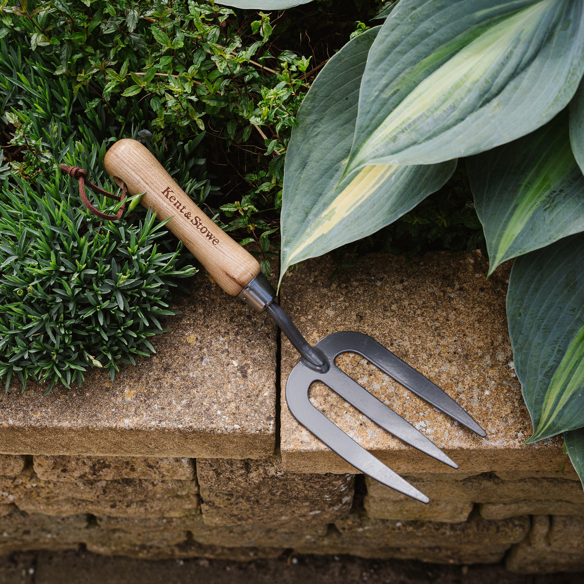 Kent & Stowe Carbon Hand Fork - Digging & Cultivating Tools