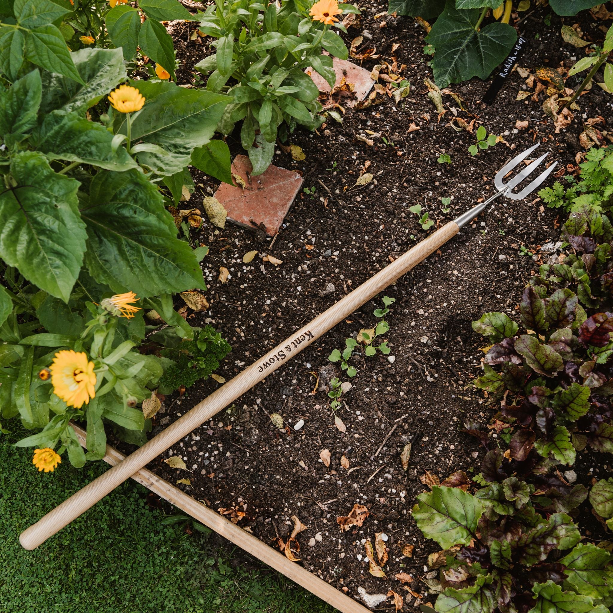 Kent & Stowe Long Handled Fork - Digging & Cultivating Tools