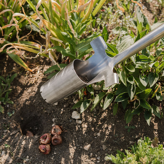 Kent & Stowe Long Handled Bulb Planter - Planting Tools