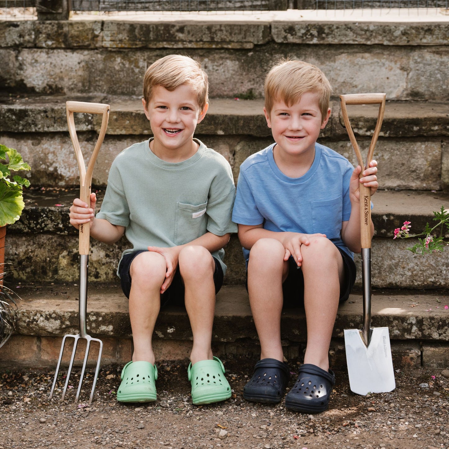 Kent & Stowe Kids Stainless Steel Digging Fork - Kids Tools