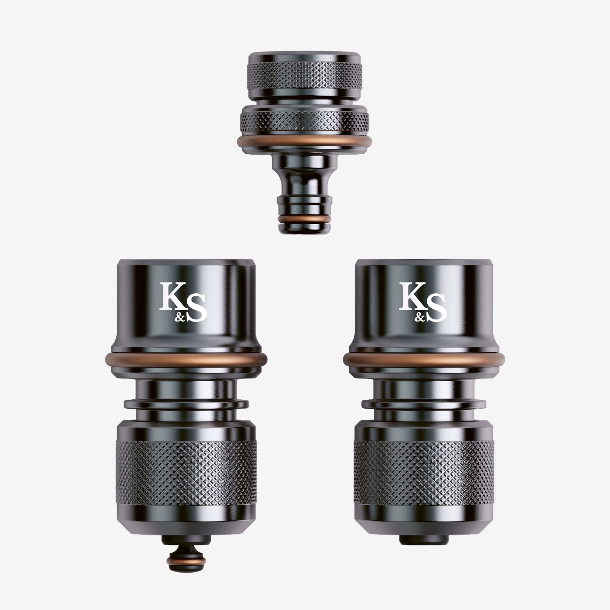 Kent & Stowe Metal Connector Set - Hose Pipes & Connectors