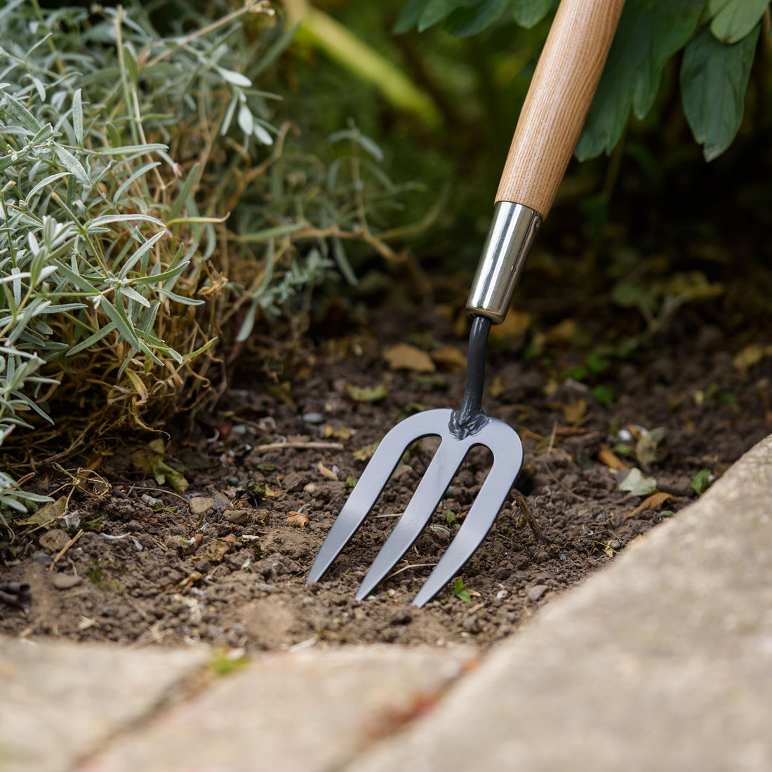 Kent & Stowe Border Hand Fork - Digging & Cultivating Tools