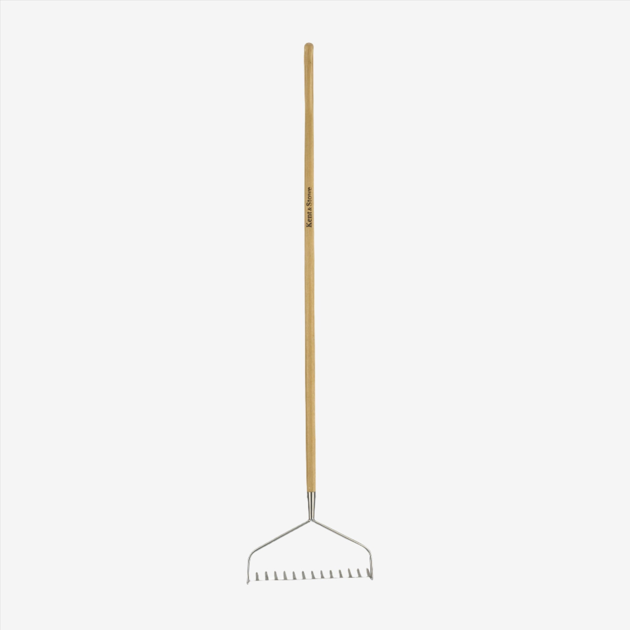 Kent & Stowe Stainless Steel Soil Rake - Cultivating Tools